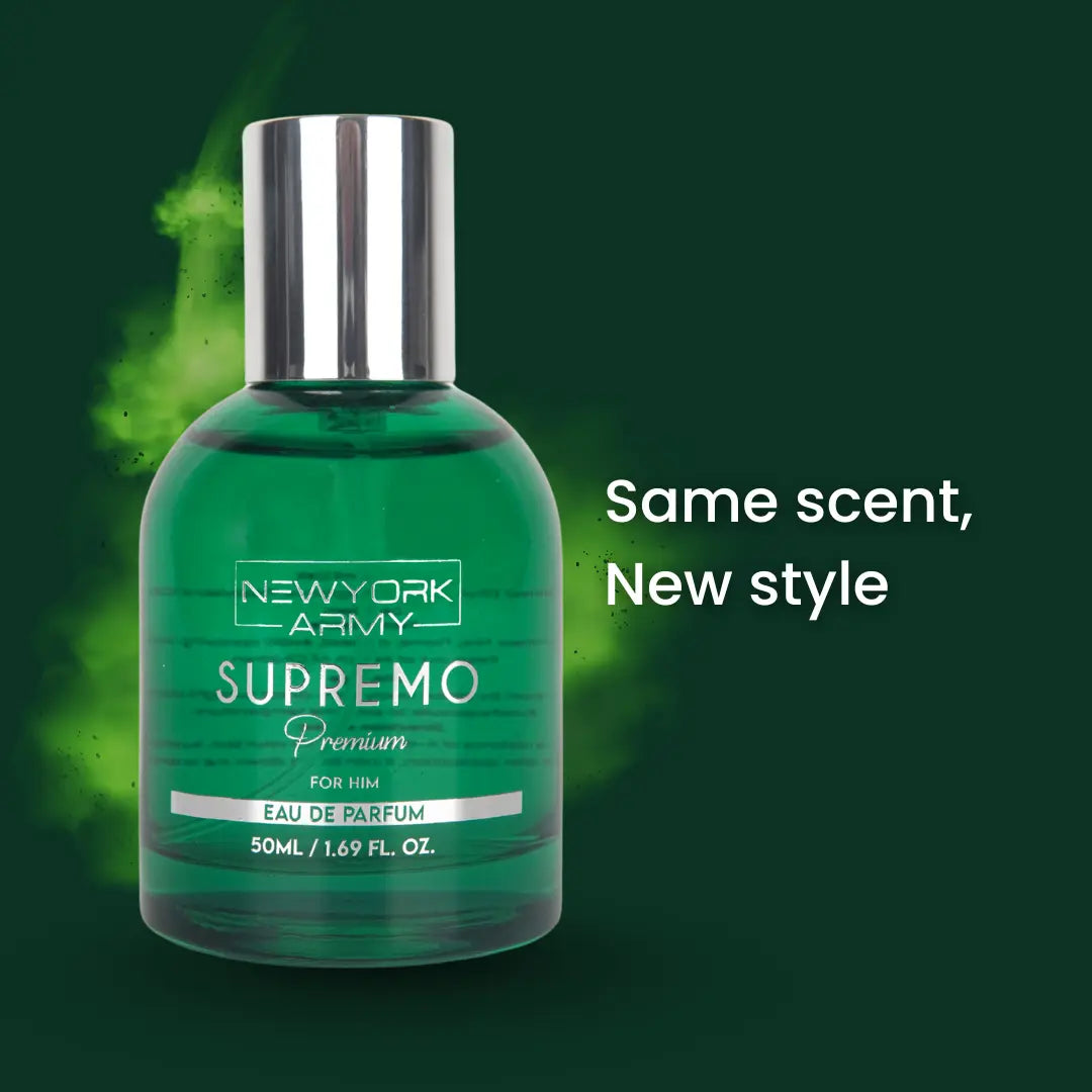 Supremo Premium 50ML Perfume for Men (ULTRAMALE) – Newyork Army